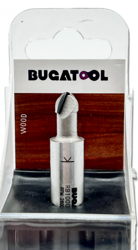 S12 D9.5 R5 2-blade convex radius milling cutter | Bugatool