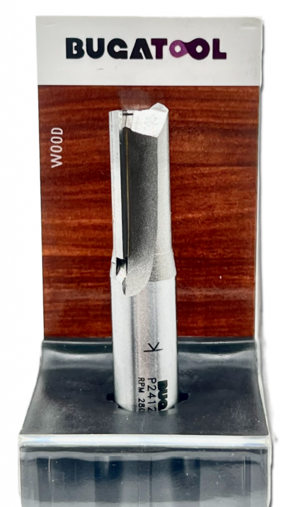 Industrial straight carbide-tipped milling cutter with S12 shank | Bugatool